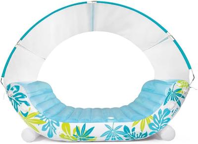 Intex Inflatable Tropical Sea Lounge Mattress, Blue – Intex-sa